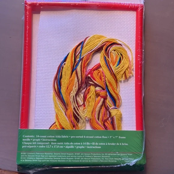 Janlynn | Other | Sesame Street Friends Forever Big Bird Cross Stitch ...